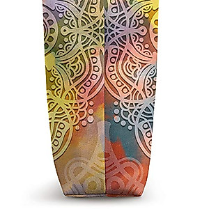 Abstract Watercolor OM Buddhism Yoga Tote Bag