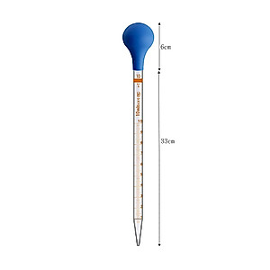 10pcs 10ml Glass Graduated Droppers Lab Pipettes Dropper Liquid Pipette with 10 Rubber Caps