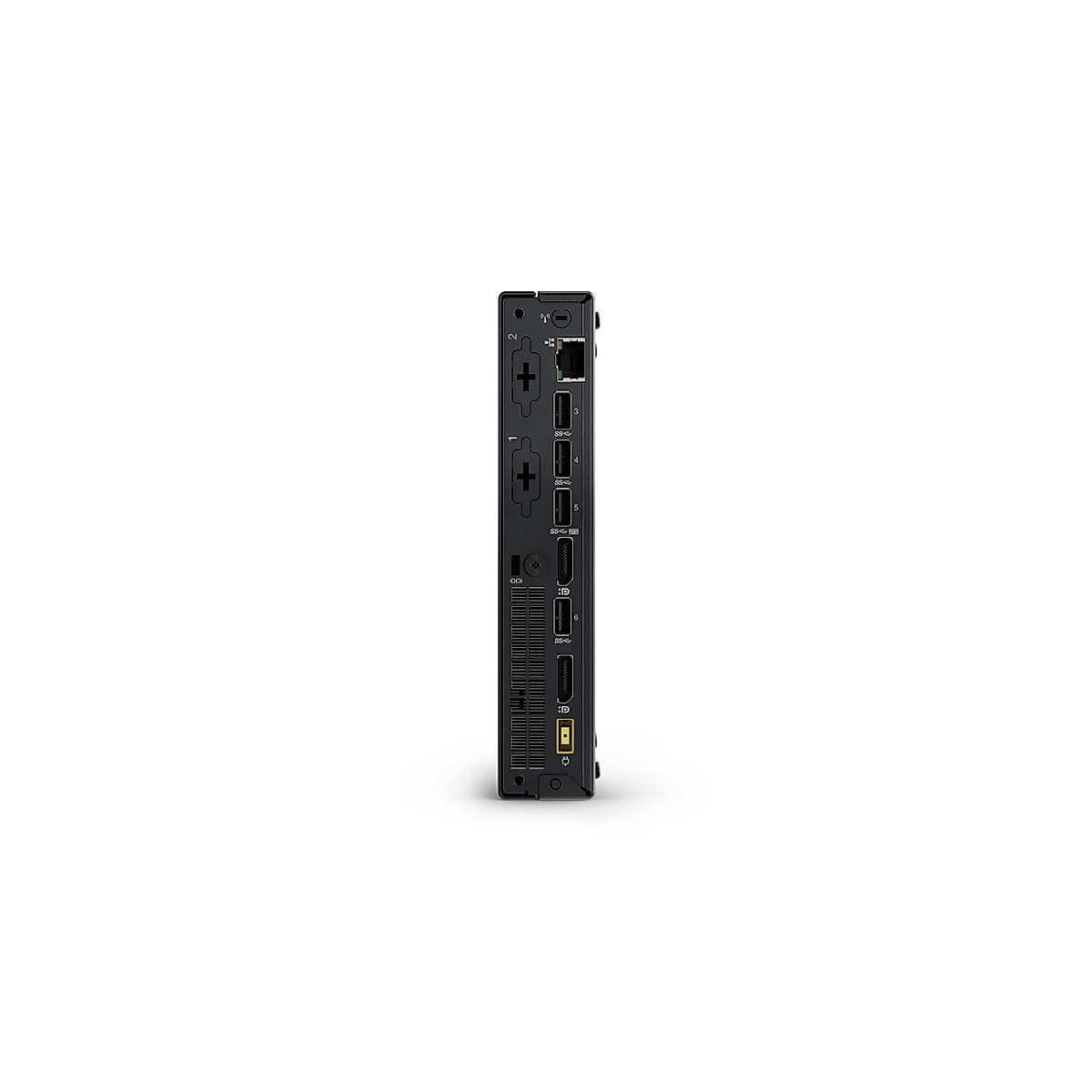 Lenovo ThinkCentre M625Q Thin Client Desktop Computer, AMD A9-9420e Processor, 4 GB DDR4 SDRAM, 128 GB SSD, ‎AMD Radeon R5 Graphics, Windows 10 Pro, 10TF002WUS, Black