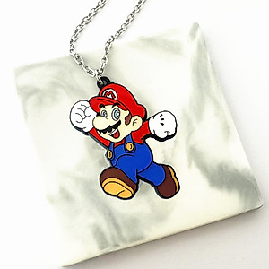 Twin Six Anime Cartoon Necklace Environmental Zinc Alloy Pendants, Gifts for Women, Men