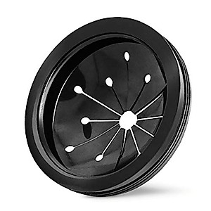 Garbage Disposal Splash Guard Collar Sink Baffle, Food Waste Disposer Parts Accessories, 3-1/8 Inch Multi-function Drain Plugs for Garbage Disposals by CLEESINK