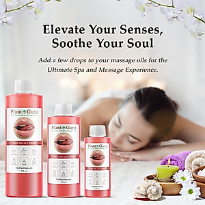 Lick Me All Over Fragrance Oil 4 fl. oz. Scented Oil for DIY Soap Making, Candles, Bath Bombs, Body Butters. Used in Aromatherapy Diffusers, Burners and Warmers. Great Addition to Lotions and Creams.