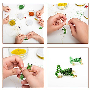 Mr. Pen- Beading Wire for Jewelry Making, 24 Gauge, 6 Rolls,19.6 Feet Each, Jewelry Wire, Wire for Jewelry Making, Beading Wire, Crafting Wire, Jewelry Making Wire, Bendable Wire