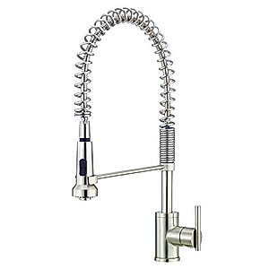 Gerber Plumbing Parma Pre-Rinse Kitchen Faucet with Spring Spout