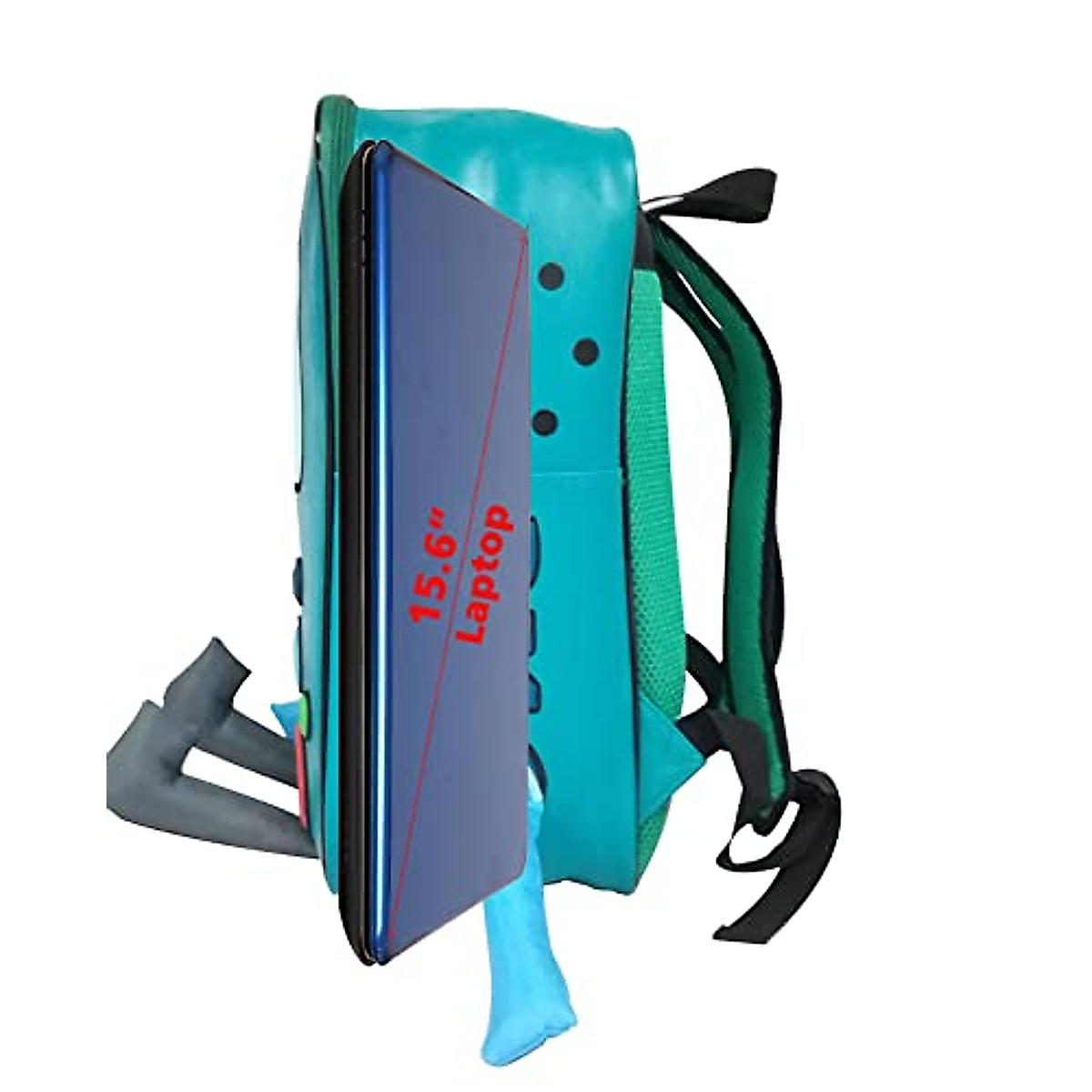 IBSLBMO Cartoon Robot Laptop Cute Backpack for 15.6 Inch Loptop THIS ITEM IS NOT INTENDED FOR USE BY CHILDREN 12 AND UNDER