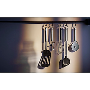 WMF 32 cm Profi Plus Cooking Spoon, Black