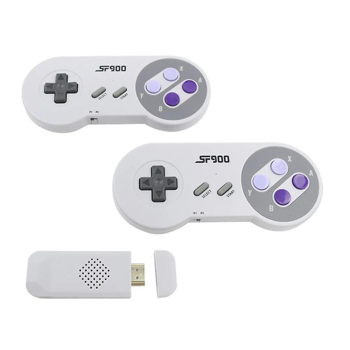 Classic Mini Retro Game Console Built in 5000 Classic Video Games,Dual 2.4G Wireless Controllers and HDMI HD Output,Mini Host with TF Expansion,Ideal Gift for Kids and Adult