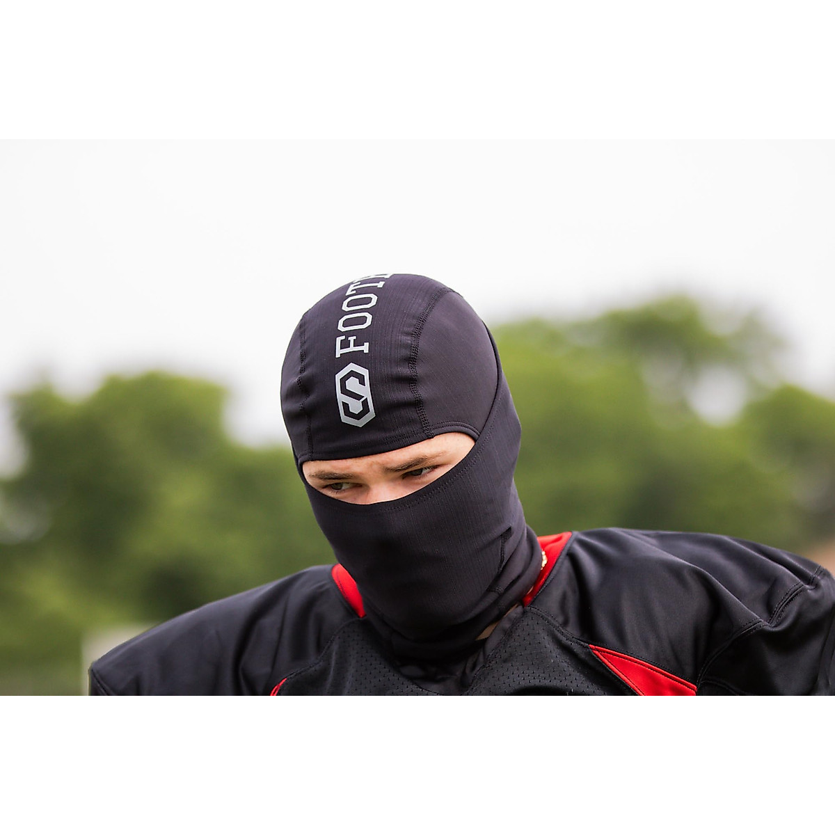 Sports Unlimited Adult Thermal/All Season Football Hood, Adult Balaclava Mask, Wear Under Helmet, Snowboarding & Snow Ski