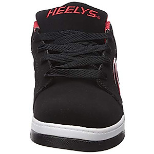 Heelys Men's Voyager Tennis Shoe, Black/Red, 10 M US