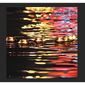 Creative Romantic Floating Tealight Candle Holder Set of 12 Clear Hard Borosilicate Glass Wedding Dinner Centerpiece Decoration