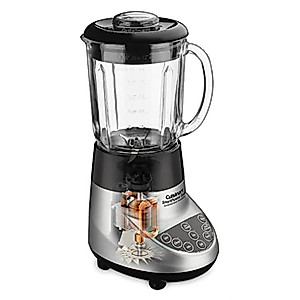 Cuisinart BFP-703BC Smart Power Duet Blender/Food Processor, Brushed Chrome, 3 cup, count of 6