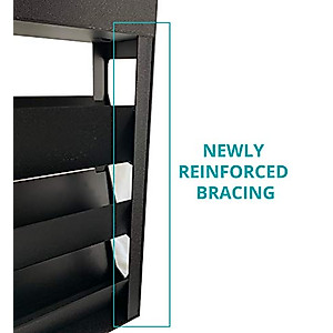 23065 by PPM: Three Compartment Vertical Lid and Straw Holder has Divided Straw Compartment - Coffee or Fountain Lids - 6 1/2" W x 16" D x 23" H