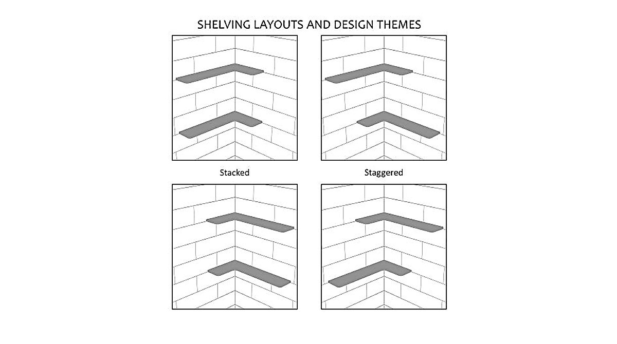 TileWare Corner Shelf - Smart Storage for Showers