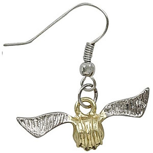 Harry Potter Golden Snitch Earrings
