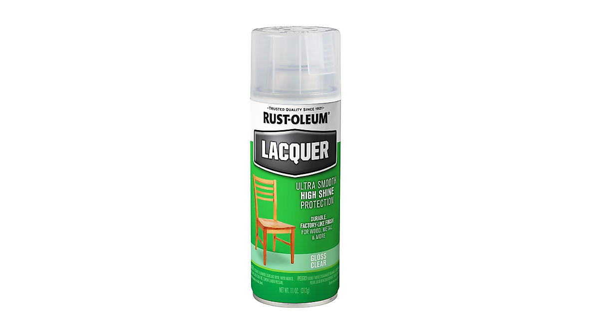 Rust-Oleum Lacquer Spray - Durable 11-Oz Gloss Clear Finish