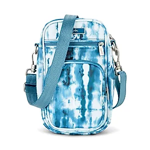 JuJuBe | Mini Helix Small Crossbody Bag with Multiple Pockets For Moms or Teens, Includes Adjustable Strap, for Travel & other Essentials