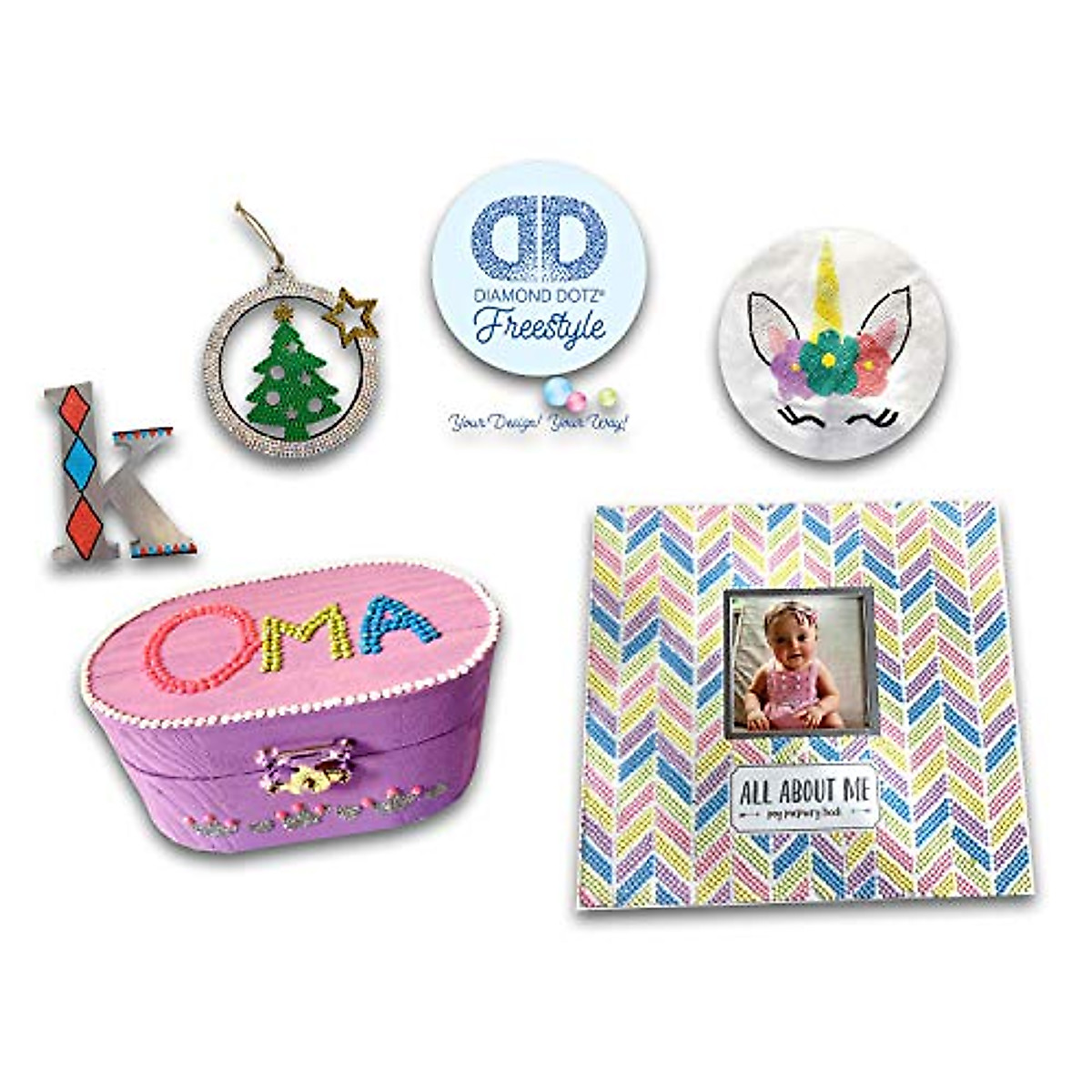 Diamond Art Fab Roll Plain 12x36 Freestyle Fabric, None