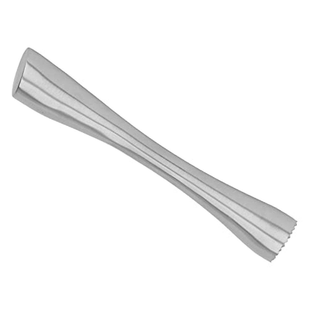 Oumefar Kitchen Muddler Tool, One Piece Forging Easy To Food Grade 304 Stainless Steel Cocktail Muddler Dishwasher Safe for Bar(Long Handle) Home