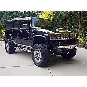 AntennaMastsRus - The Original 6 3/4 Inch is Compatible with Hummer H2 (2003-2009) - Short Rubber Fender Antenna - Reception Guaranteed - German Engineered - Internal Copper Coil