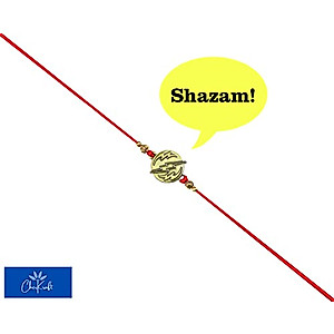 CHERKRAFT Rakhi for Small Brother Cartoon/Superhero Rakhi for Small Bhai Bro Rakhi Thread - CK069 (Design 3)