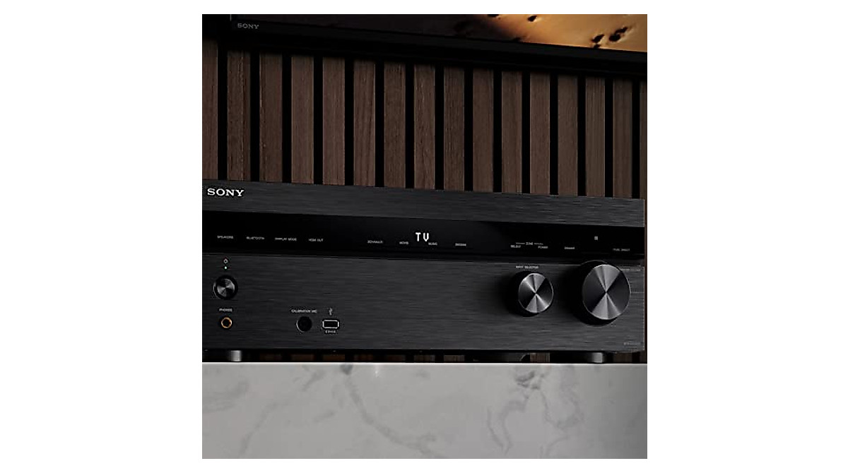 Sony STR-AN1000 8K A/V Receiver Bundle with Speaker Accessories