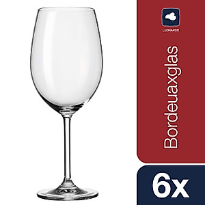 LEONARDO Bordeaux Glass, Set of 6