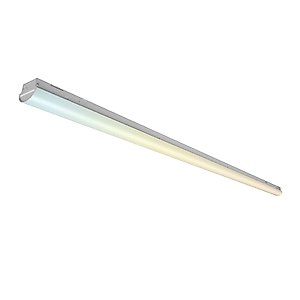 Run Bison 8FT Linear Strip Light LED,3 Color Selectable 3500K-5000K,Lumen Adjustable 8450/9750/11700LM,0-10V Dimmable LED Shop Light Fixture, 120-277V,UL Certified, DLC Listed (1PK)