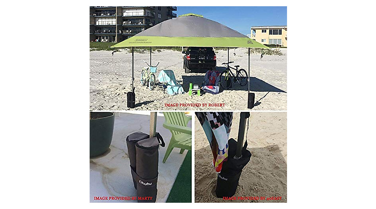 6-Pack Canopy Weights Sand Bags for Outdoor Tent Stability