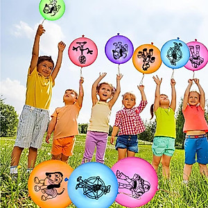 30 Pcs Toy Inspired Story Punch Balloons Party Favors For Bounce Balloons, Toy Inspired Story birthday party supplies for Boy and Girl Gifts, Toy Inspired Story Party Balloons