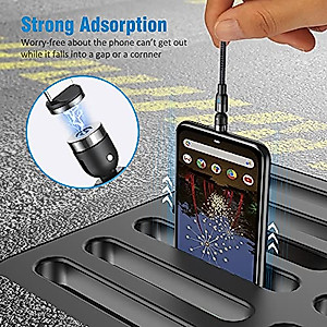 CJOY Magnetic Charging Cable(4 Pack 10ft+10ft+10ft+10ft), 540°Degree Rotation Magnetic USB Cable, Nylon Braided Magnetic Phone Charger, Charging Cable for Type C, Micro USB…