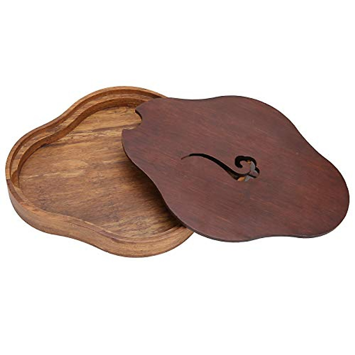 Natural Bamboo Tea Tray Chinese Style Teaboard Serving Tray Box for Kungfu Tea Set Tearoom Supplies