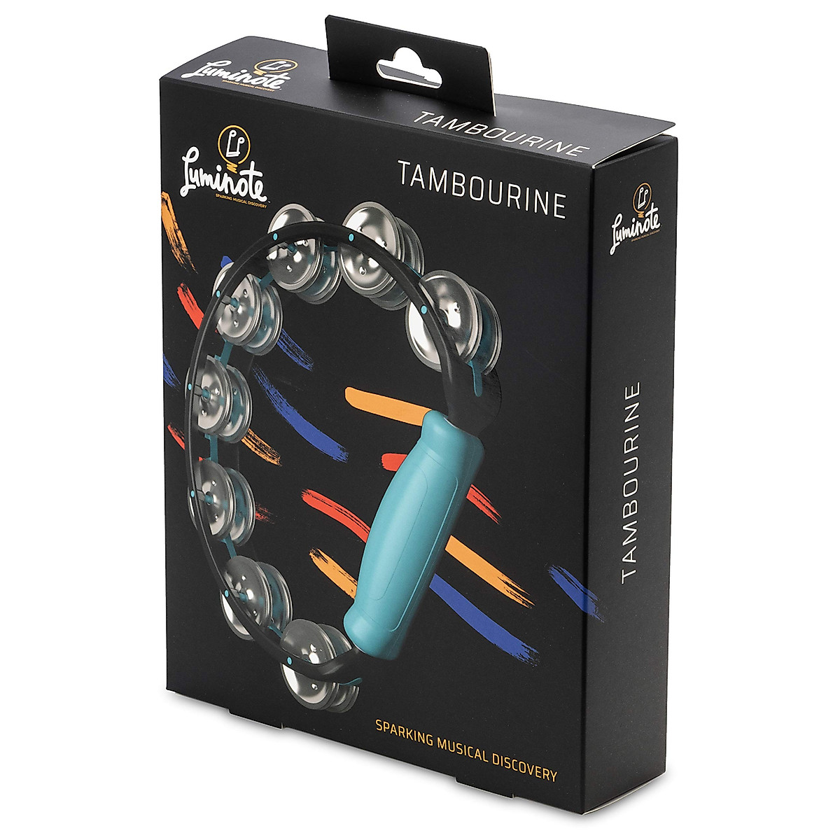 Luminote Tambourine, Red (LNT510R)