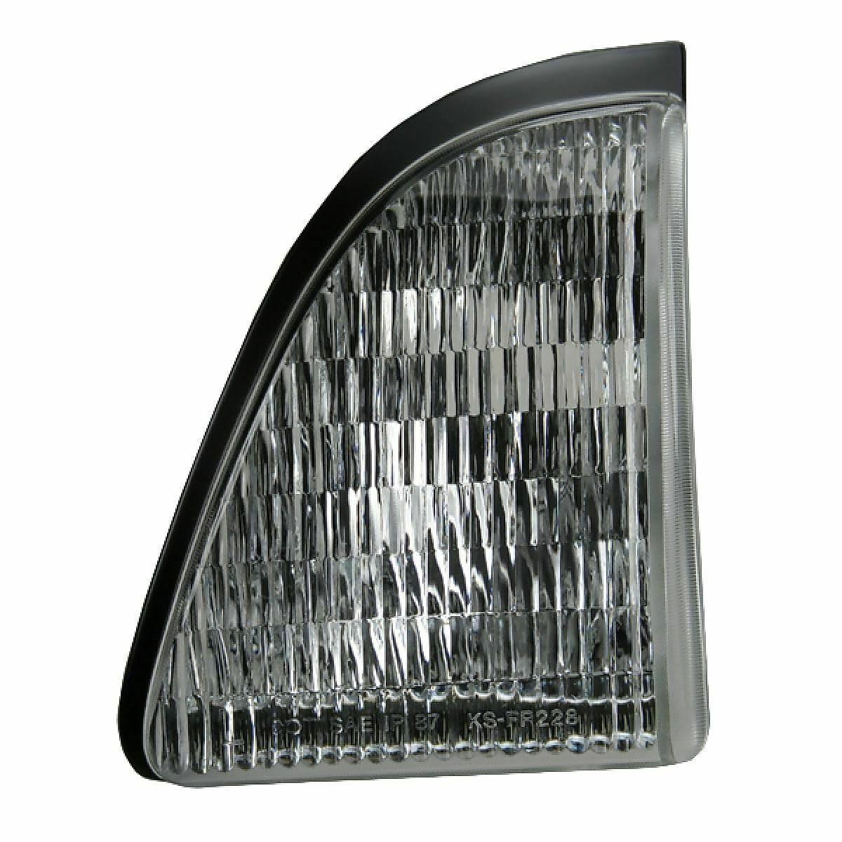 HDOZTOJI 6pcs Headlight Factory Style Halogen Bulb Front Side Headlights Headlamps Parking Corner Lights Kit for Ford for Mustang GT/LX 87-93 6 Piece Set 116-761L 114-113R