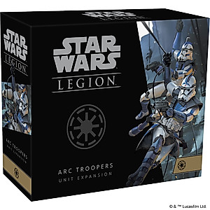 Atomic Mass Games Star Wars: Legion ARC Troopers Unit Expansion - Elite Clone Troopers with Jetpacks! Tabletop Miniatures Strategy Game for Kids & Adults, Ages 14+, 2 Players, 3 Hour Playtime, Made