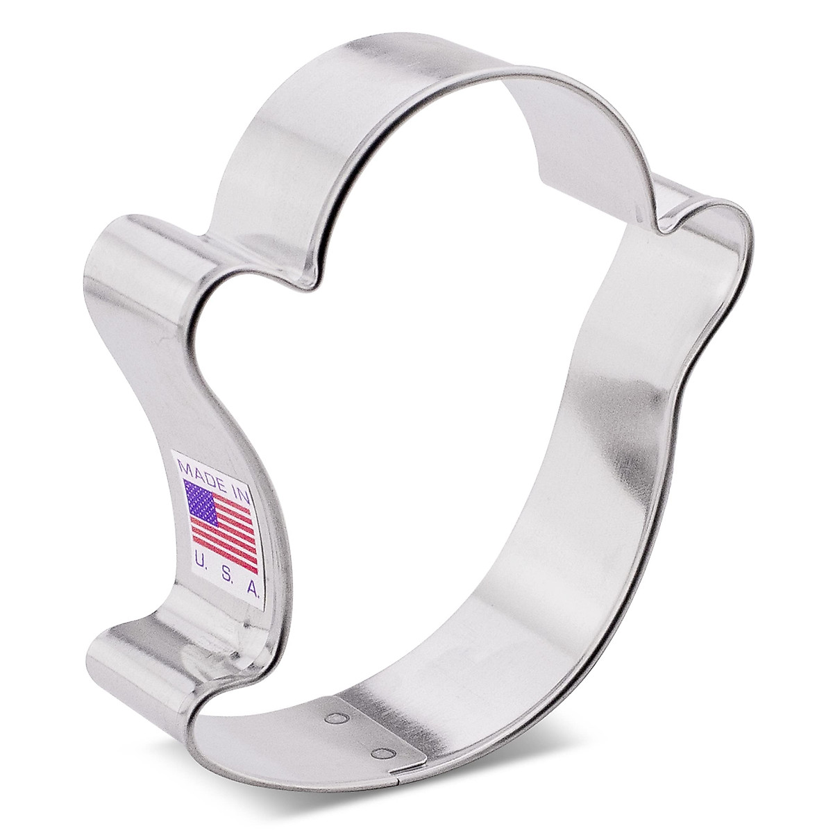 Ghost Cookie Cutter, 3" Made in USA by Ann Clark