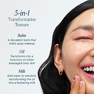 ELEMIS Pro-Collagen Cleansing Balm, 100g – 3-in-1 Facial Cleanser for All Skin Types, Daily Skincare to Soften, Deep Cleanse & Hydrate, Makeup Remover & Oil Cleanser for Face