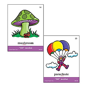 Super Duper Publications | Articulation SH Sound Fun Deck | Vocabulary and Language Development Flash Cards | Educational Learning Materials for Children