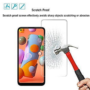 Ailun Screen Protector for Galaxy A11/M11 3 Pack Tempered Glass Ultra Clear Anti-Scratch Case Friendly