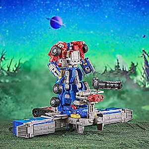 Transformers Toys Legacy Evolution Commander Armada Universe Optimus Prime Toy, 7.5-inch, Action Figure for Boys and Girls Ages 8 and Up