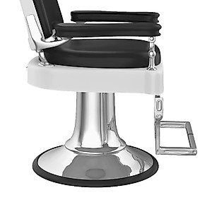 MoyRetty 22.8" Salon Chair Rubber Base Ring, Salon Equipment Floor Protective Rubber Ring Gasket,Hydraulic Styling