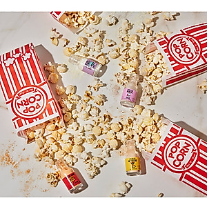 Thoughtfully Gourmet Popcorn Seasoning Sampler Kit, 10 Flavors - Kettle Corn, Garlic Parmesan, Bacon Cheddar, Caramel, Butter and More