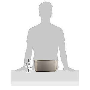 Winco Anti-Jamming Steam Pan, 1/3 by 6-Inch, 24-Gauge