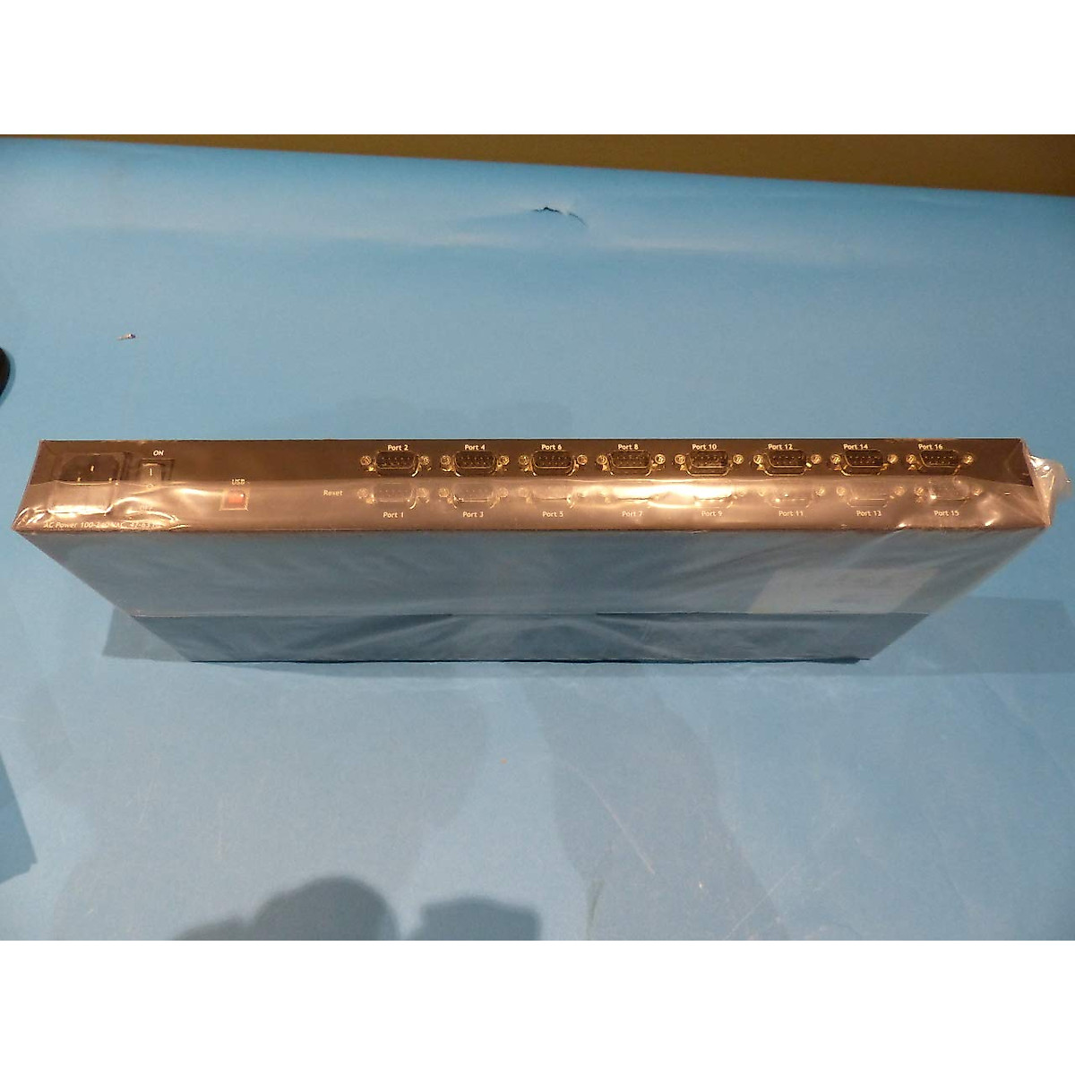 MOXA UPort 1610-16 USB to 16-Port RS-232 Serial Hub, USB 2.0 hi-Speed, 921.6Kbps, 15KV ESD Protection