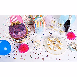 Mud Pie Marble Pedestal Cake Serving Stand, Gold