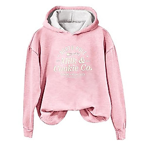 Christmas Sweatshirts for Women Bomber Jacket Christmas Trees Christmas Tree Plaid Novelty Fall Fashion Aesthetic Harajuku Clothes top Buttons Hoodie with Ears Shorts for Women Graphic tees