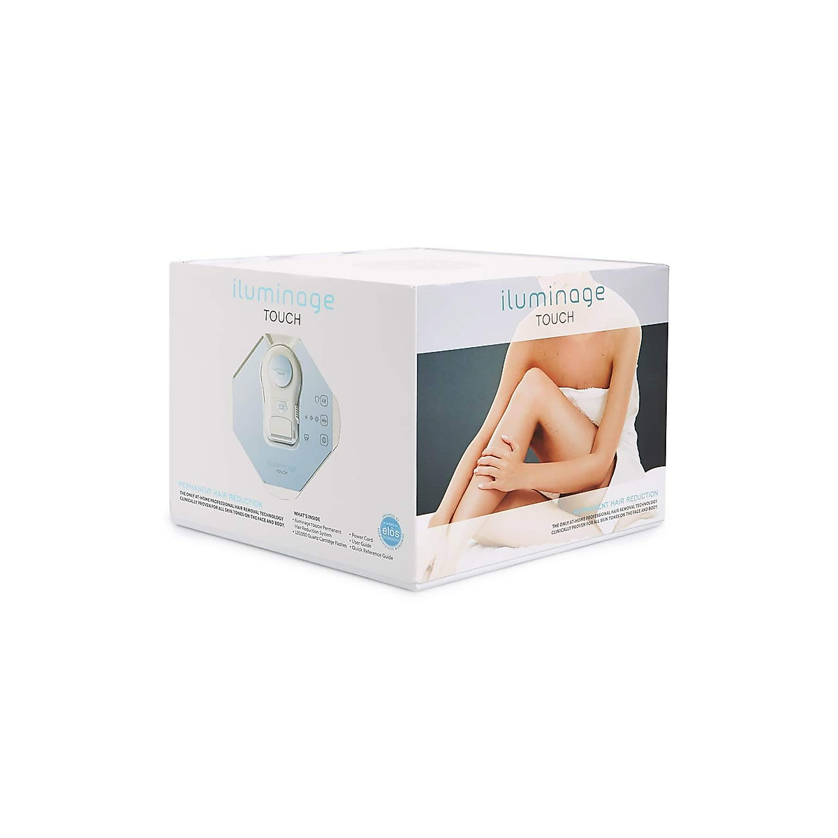 iluminage. Touch at Home Permanent Hair Reduction Device (FDA-Cleared IPL - All Skin Colors)