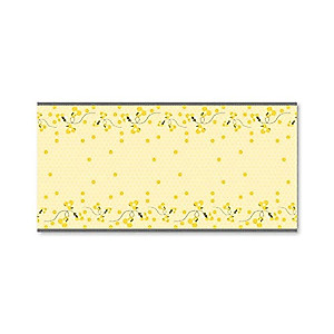 BLUE PANDA 3 Pack Bee Tablecloth, for Kids Birthday Party, Baby Shower, Bumble Bee Gender Reveal Decorations, (54 x 108 in)