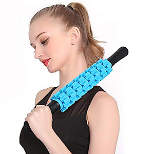 ZanLLW Massage Roller for Lymphatic Drainage, Muscle Roller Stick, Therapy Roller Stick Lipo Roller for Relief Muscle Soreness, Deep Tissue Massage for Trigger Points, Help Sore Muscles Recovery