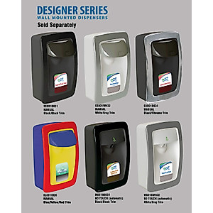 Health Guard 21310 Foaming Advanced Antibacterial Hand Soap, 1000 mL Refill Bag, Amber with Citrus Spice Scent (Pack of 4)