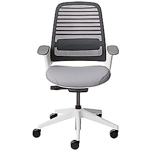 Steelcase Series 1 Office Chair, Carpet Casters, Grey